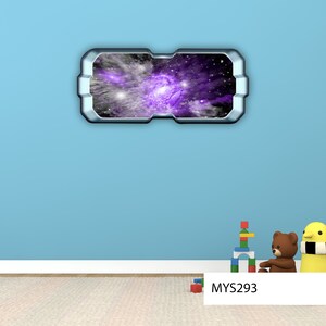 MILKY WAY STICKER Galaxy Vinyl Decal Stars Wall Decal Night - Etsy