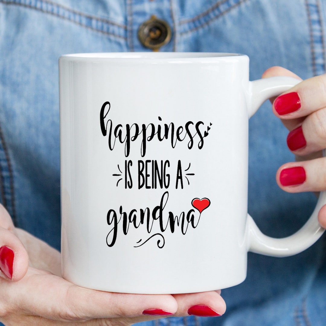 GRANDMA TEA CUP, Funny Rude Mugs, Ceramic Coffee Mug, Gift for Grandma ...
