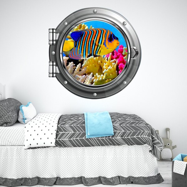 Tropical Wall Decal - Etsy