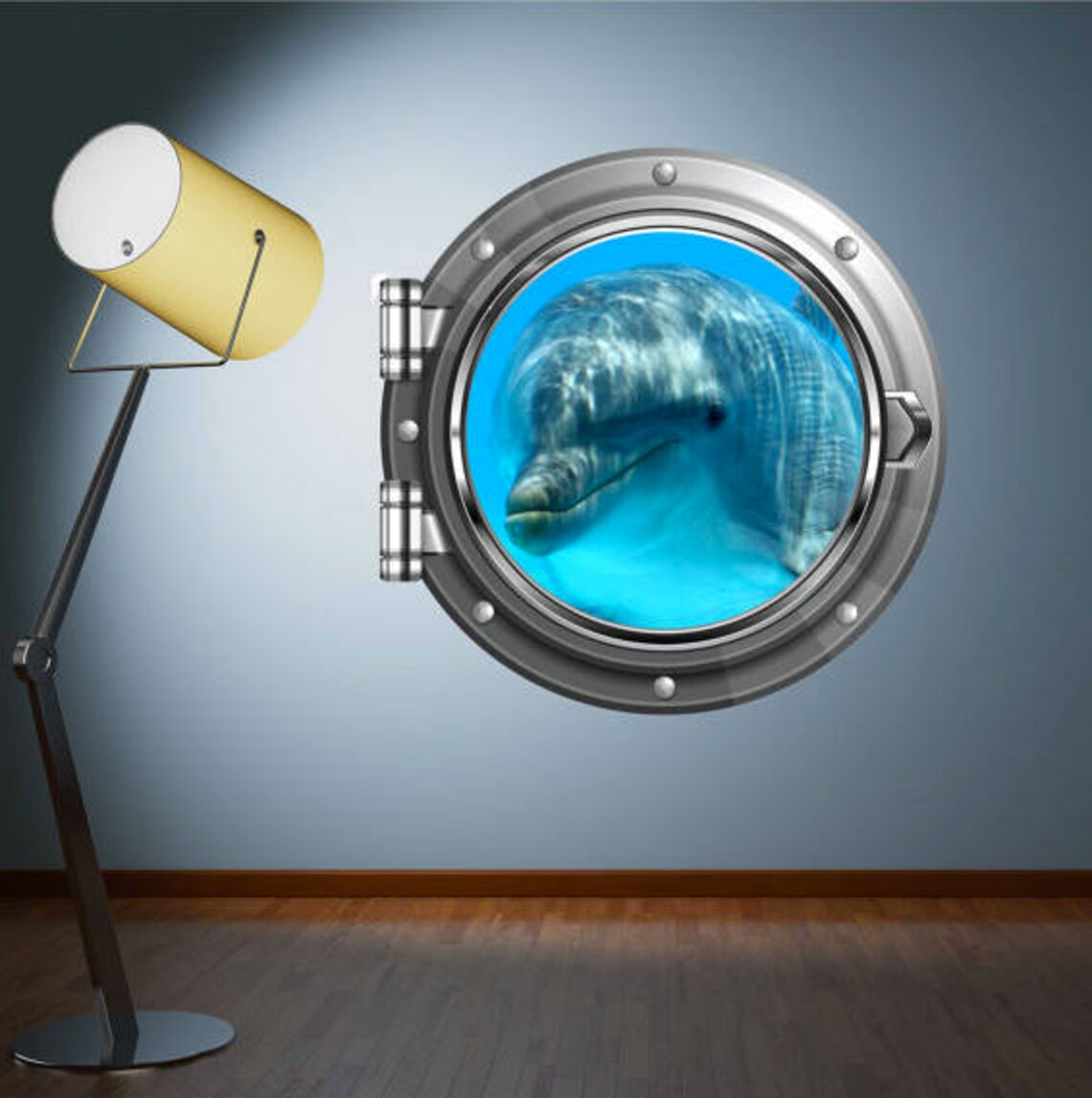 3D Wall Decor Dolphin Wall Decal Girls Bedroom Wall Art - Etsy
