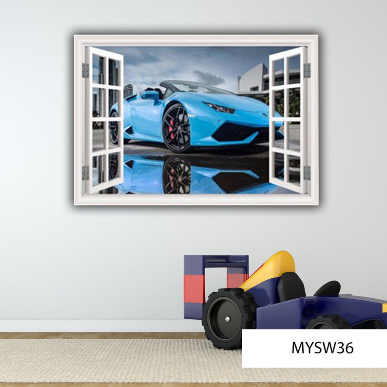 SUPER CAR STICKERS Lamborghini Decal Cars Lover Gift Window - Etsy