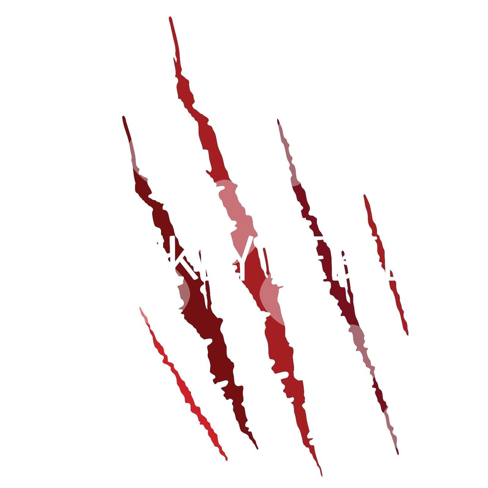 CLAWS WALL DECAL Horror Wall Sticker Halloween Wall Decal | Etsy