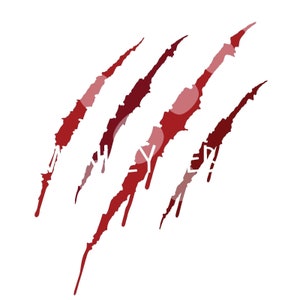CLAWS WALL DECAL, Horror Wall Sticker, Halloween Wall Decal, Horror ...