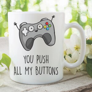 GAMING COFFEE MUG, Funny Gamer Gifts, Gamer Controller Mug, Xbox Mug ...