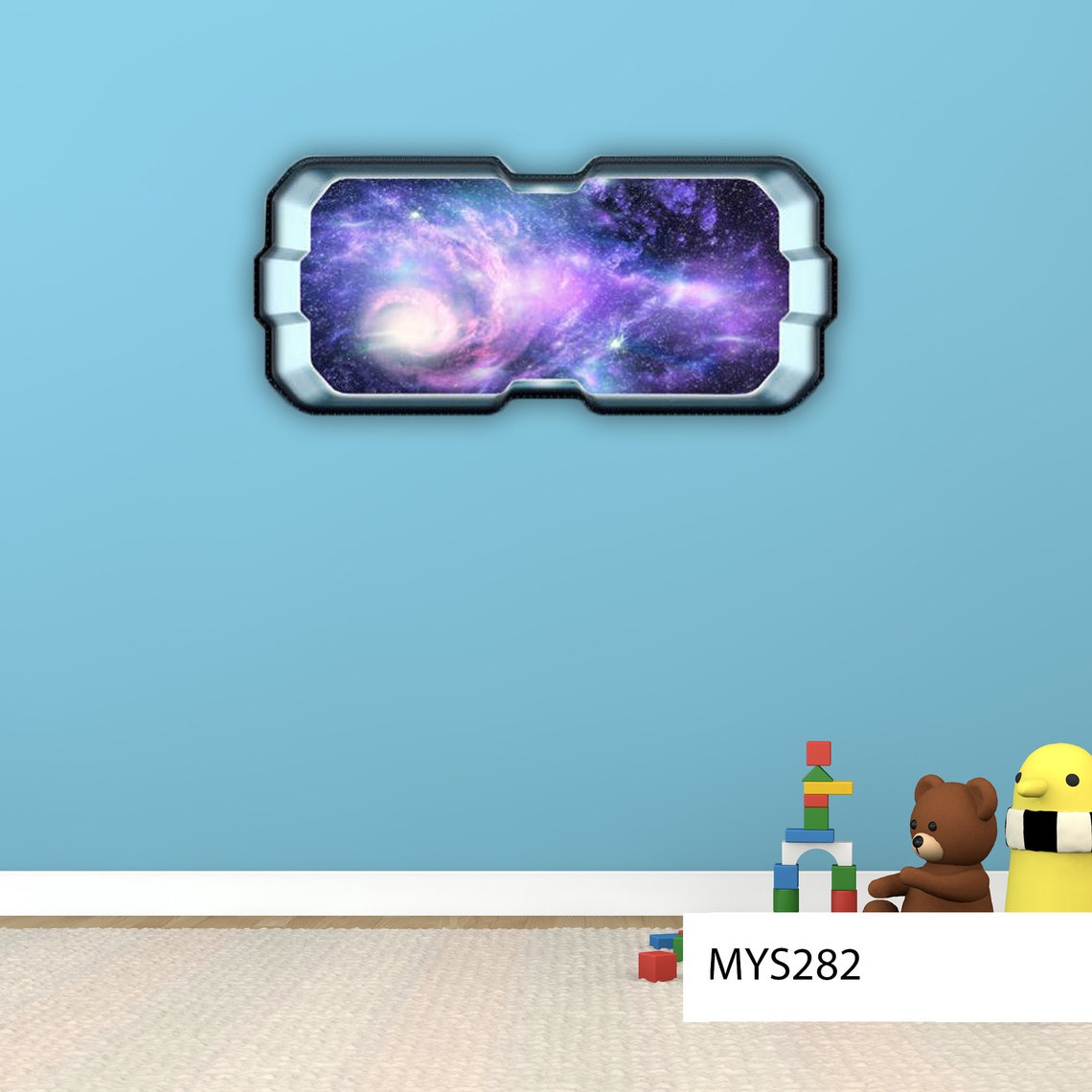 GALAXY STARS DECAL Space System Sticker 3d Galaxy Wall - Etsy