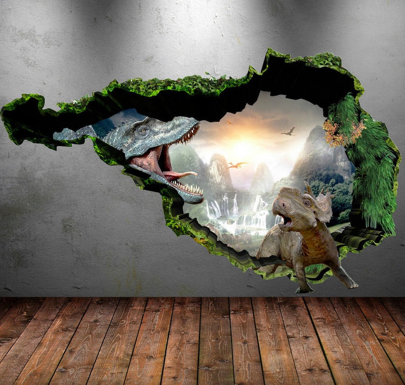 Tyrannosaurus Rex Decal Boy Room Decal Dino Kids Decor - Etsy