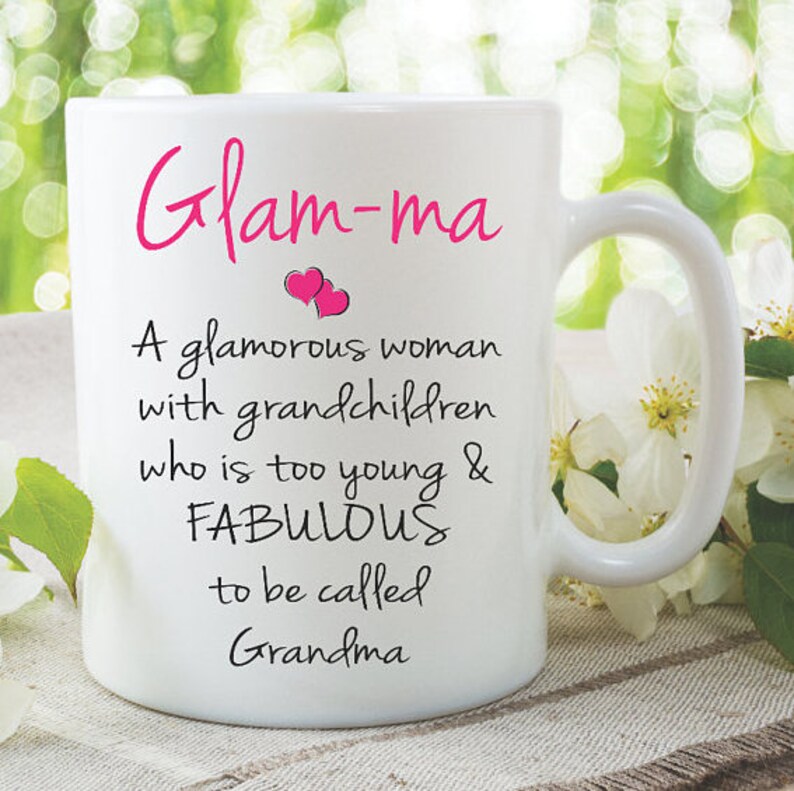 GRANDMA COFFEE MUG Funny Grandma Mug Printed Tea Cup Cute | Etsy
