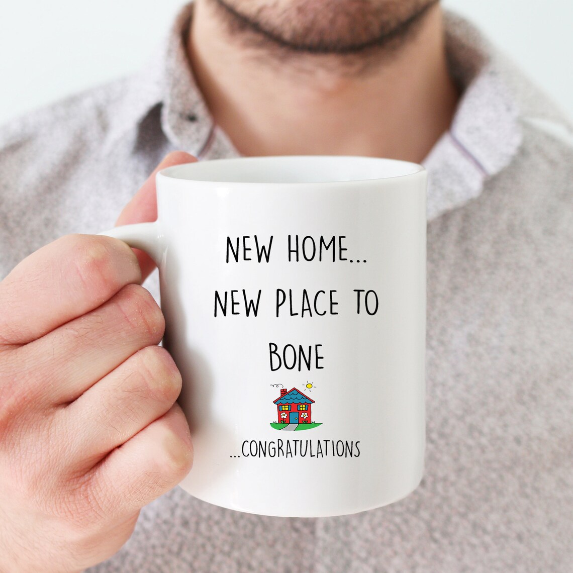 NEW HOME MUG Proposal Coffee Mug Home Coffee Cup Gift for - Etsy