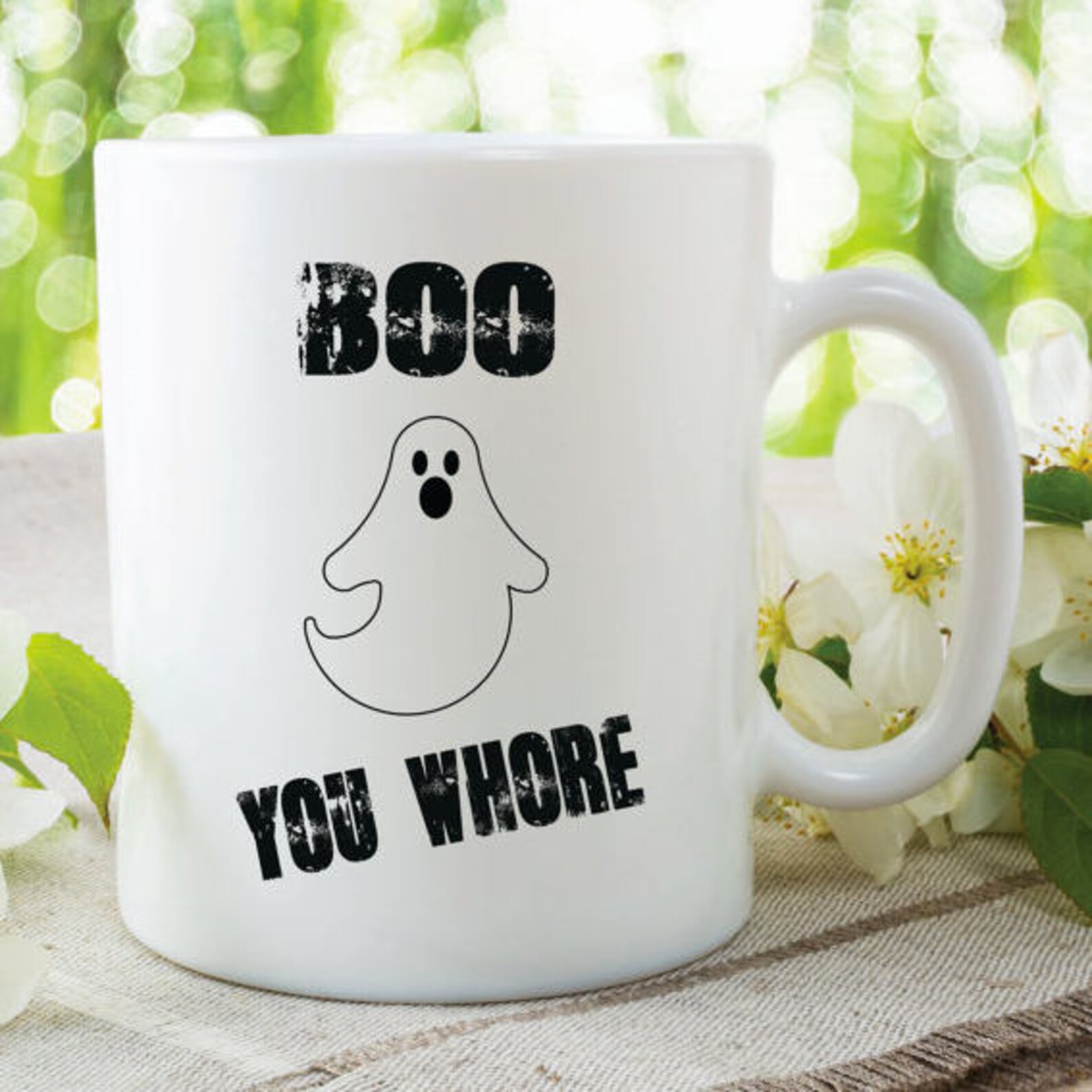 BOO COFFEE MUG Funny Coffee Cups Funny Scary Mug Christmas - Etsy