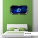 EARTH WALL STICKER Earth Window Decal Outer Space Decal - Etsy