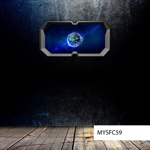 EARTH WALL STICKER, Earth Window Decal, Outer Space Decal, Space ...