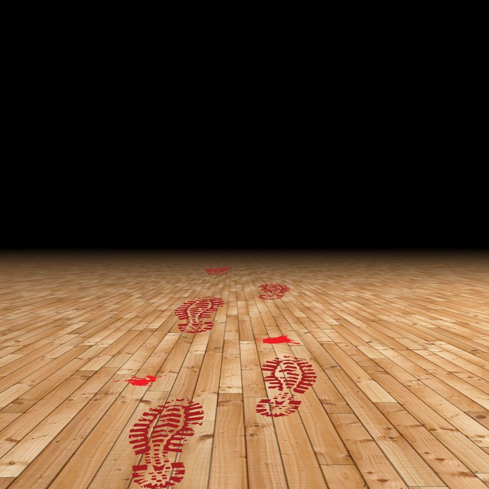 SCARY BLOODY DECAL Vinyl Footprints Stickers Bloody Foot - Etsy