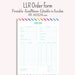 A5 12 Printable Pink and Blush Planner Divider Templates With Side Tabs ...
