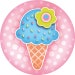 144 Sweet Summer Ice Cream 30mm Round Children's Reward Stickers for ...
