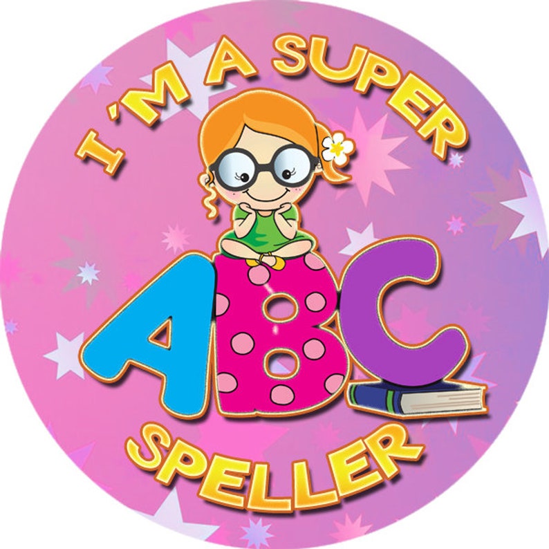144 Super Speller 30 Mm Reward Stickers for School Teachers, Parents ...