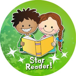 144 Reading Awards 30 Mm Reward Stickers for School Teachers, Parents ...