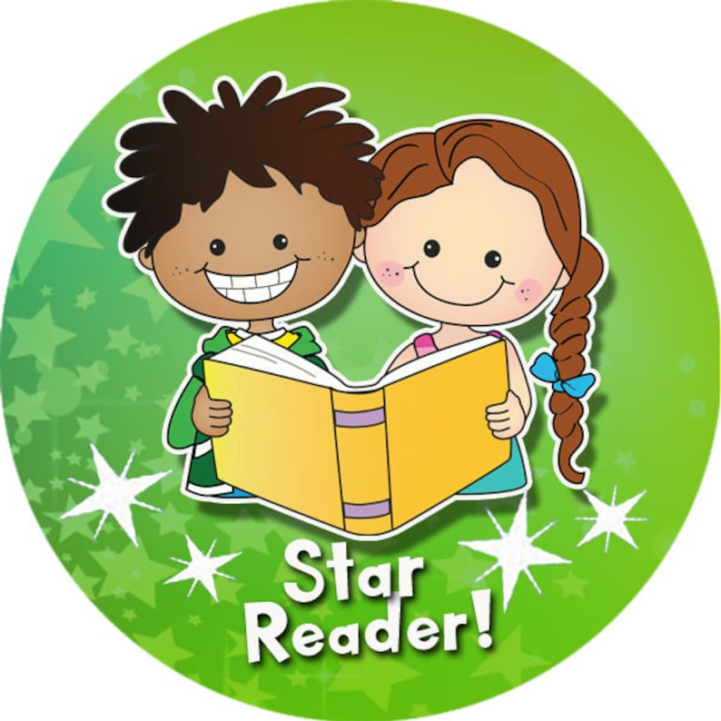 144 Reading Awards 30 Mm Reward Stickers for School Teachers, Parents ...