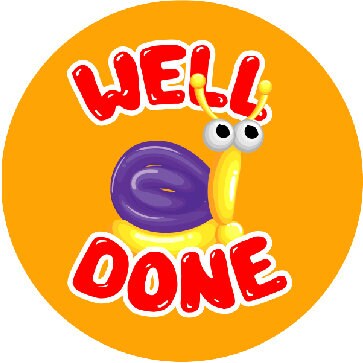 144 Balloon Animal Praise Themed 30mm Stickers Glossy Reward - Etsy