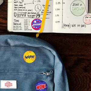 144 Positive Praise Words - 30mm Reward Stickers for School Teachers ...