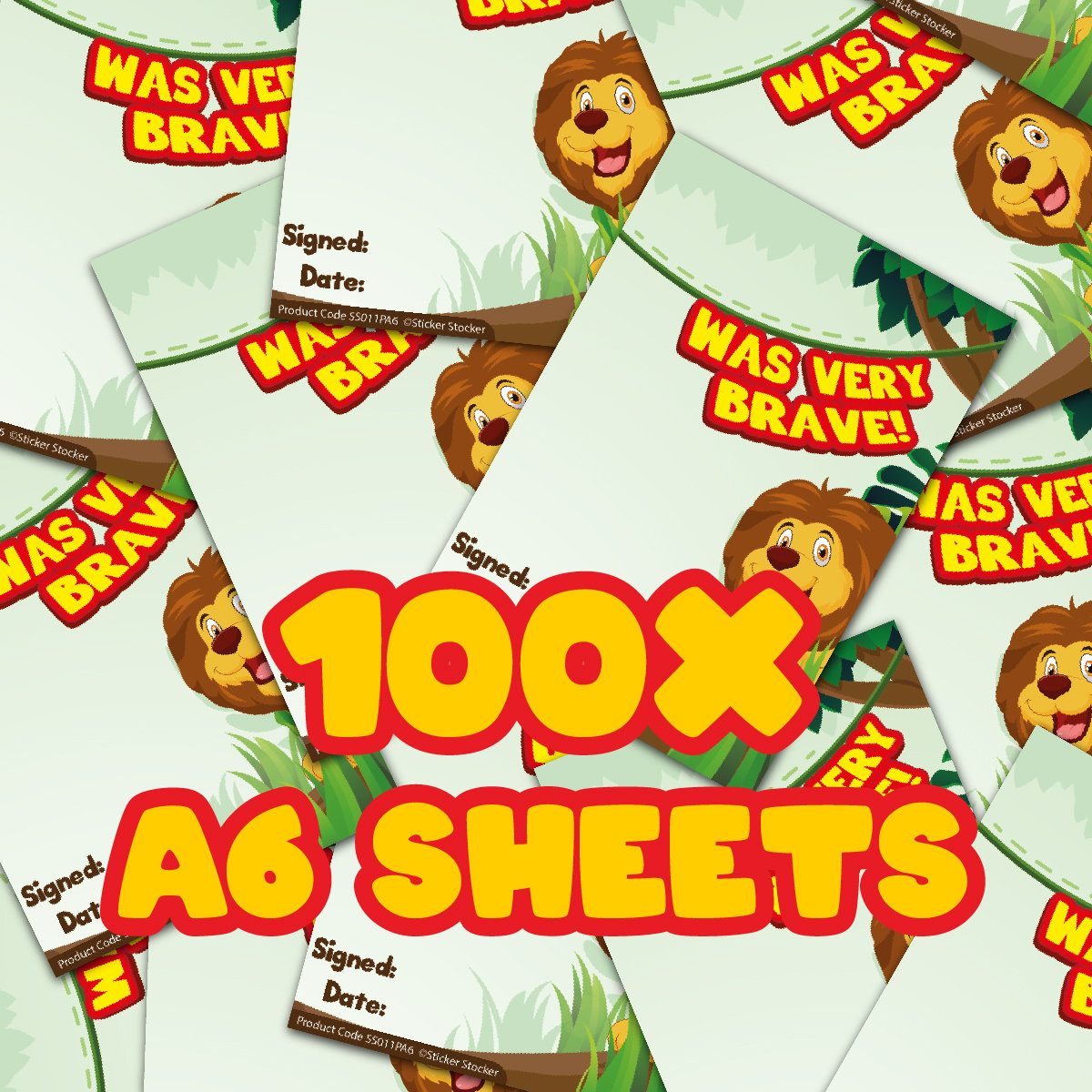 A6 Praise Note Pad 100 Sheet Note Home Incentive Chart Rewards - Brave ...