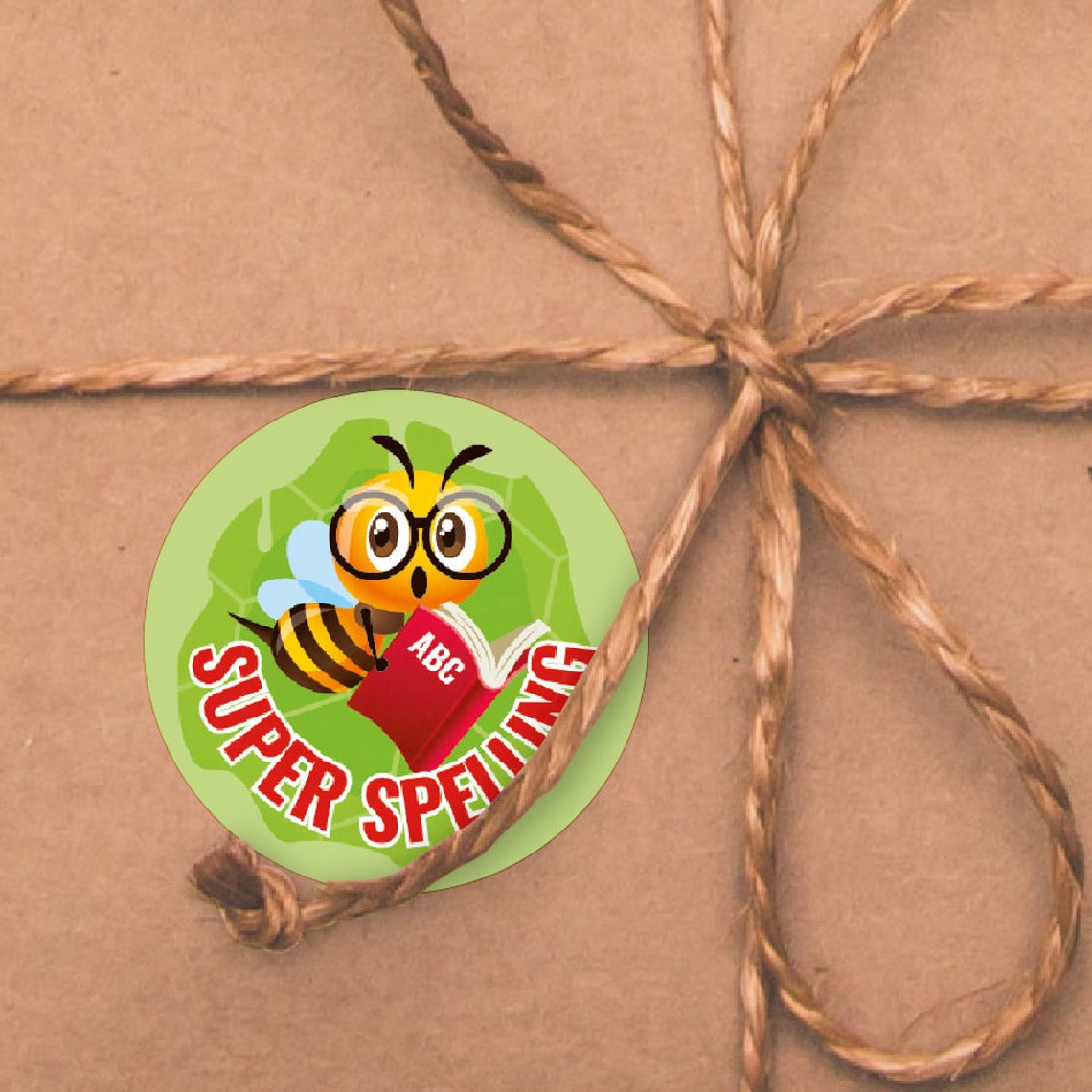 144 Super Spelling Bee - 30mm Reward Stickers for School Teachers ...