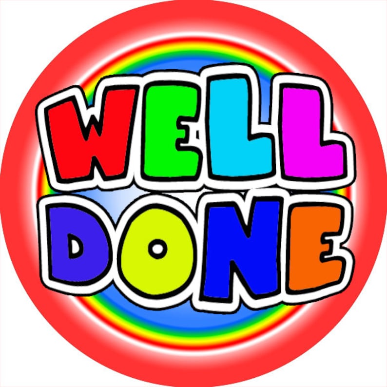 144 Colourful Praise Words 30mm Reward Stickers for Teachers - Etsy UK