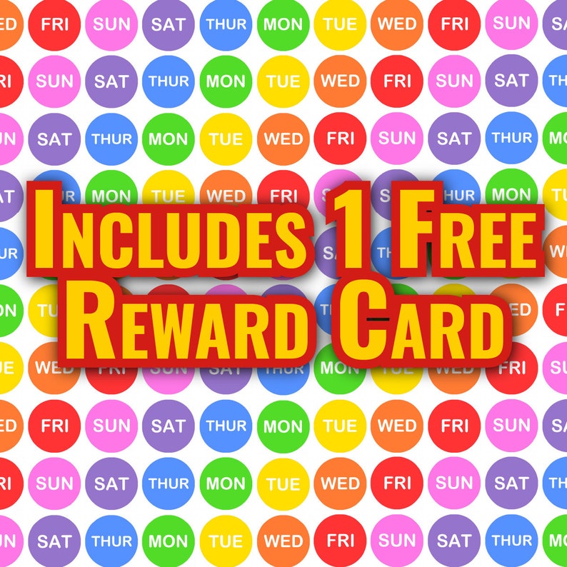 900 Colourful Days of the Week Mini Dot 10mm Spot Reward Stickers for ...