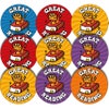 144 Super German Praise Word Stickers 30mm Glossy Reward Stickers for ...