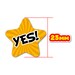 210 Positive Praise Word Stars 25mm Shaped Children's Reward Stickers ...