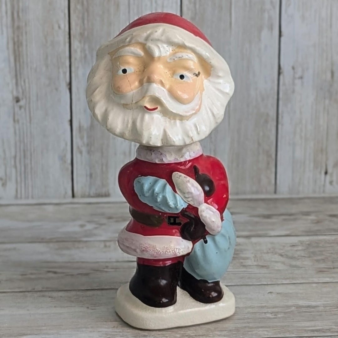 Vintage Santa Bobble Head Nodder…1960s…made in Japan - Etsy