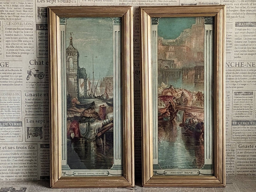 Antique Raphael Tuck & Sons J.M.W. Turner Art Prints - Set of 2 - Etsy