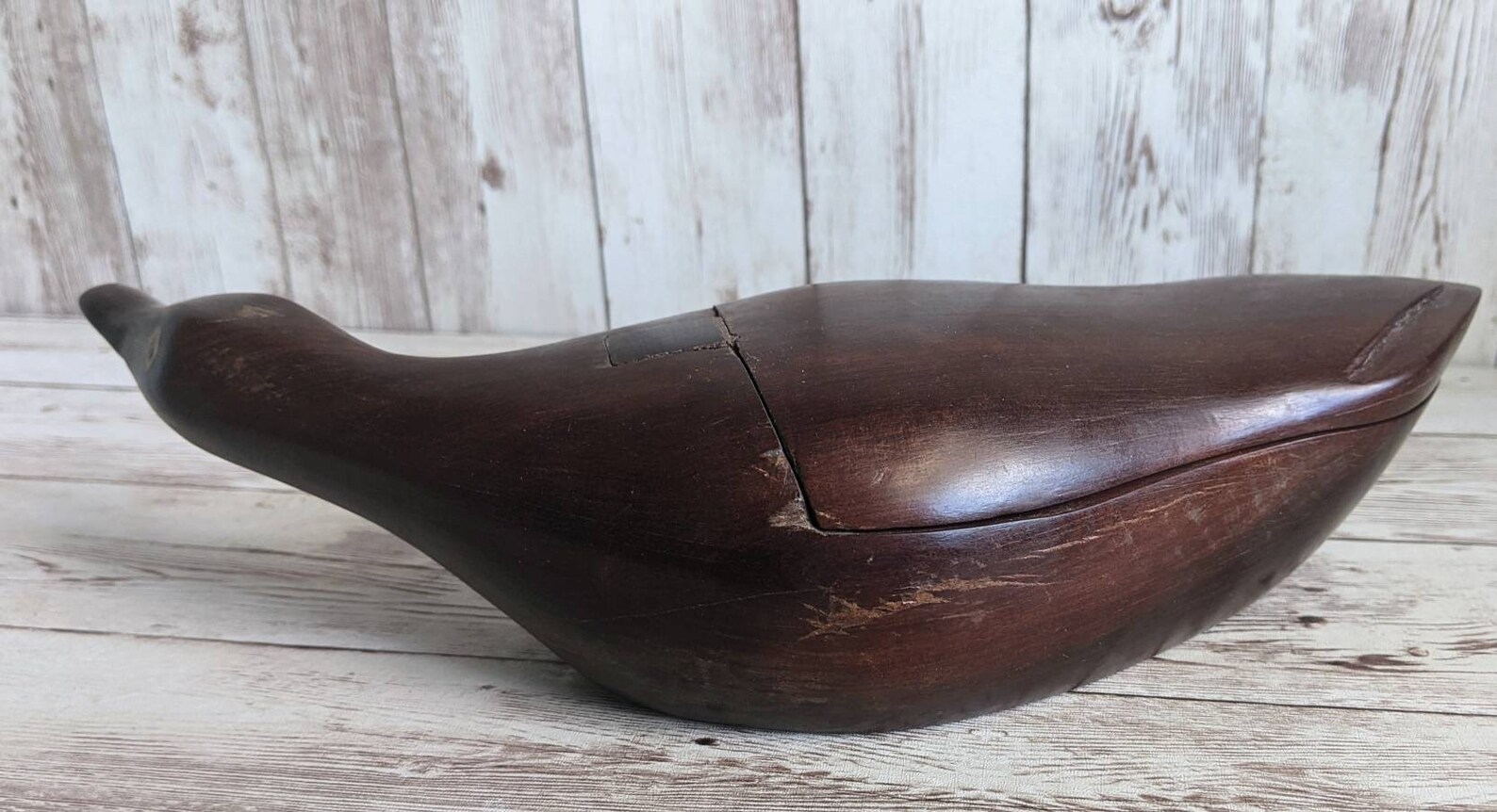 Vintage Hand-carved Wooden Folk Art Primitive Duck Decoy - Etsy