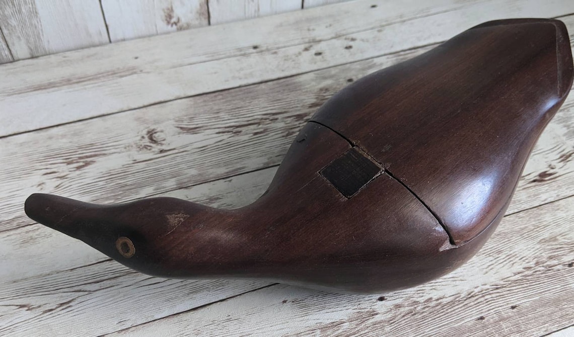 Vintage Hand-carved Wooden Folk Art Primitive Duck Decoy - Etsy