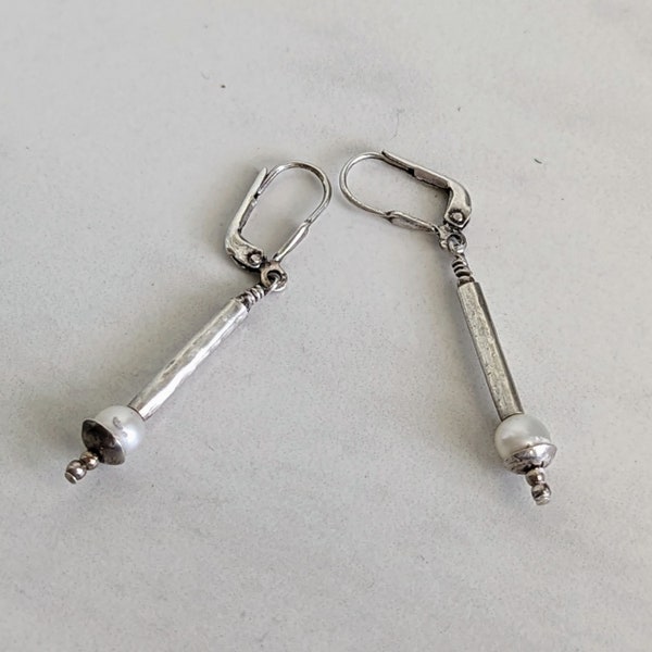 Cylinder Earrings - Etsy