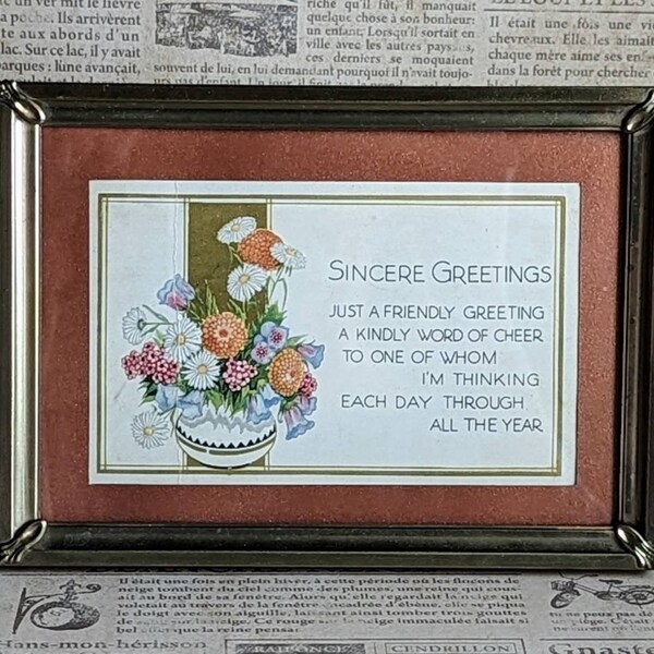 Vintage Postcard Frames - Etsy