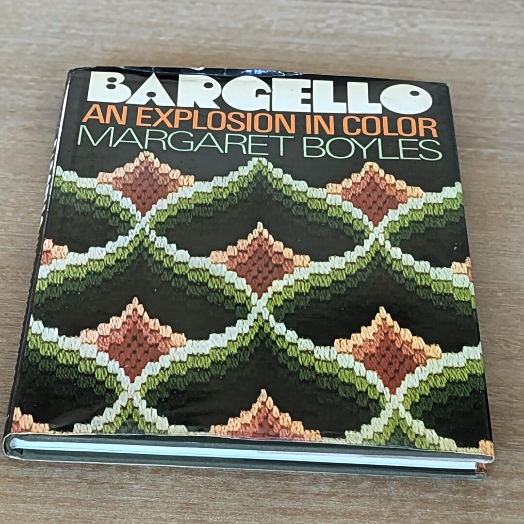 Bargello an Explosion in Color Margaret Boyles Vintage Craft Book 2nd ...