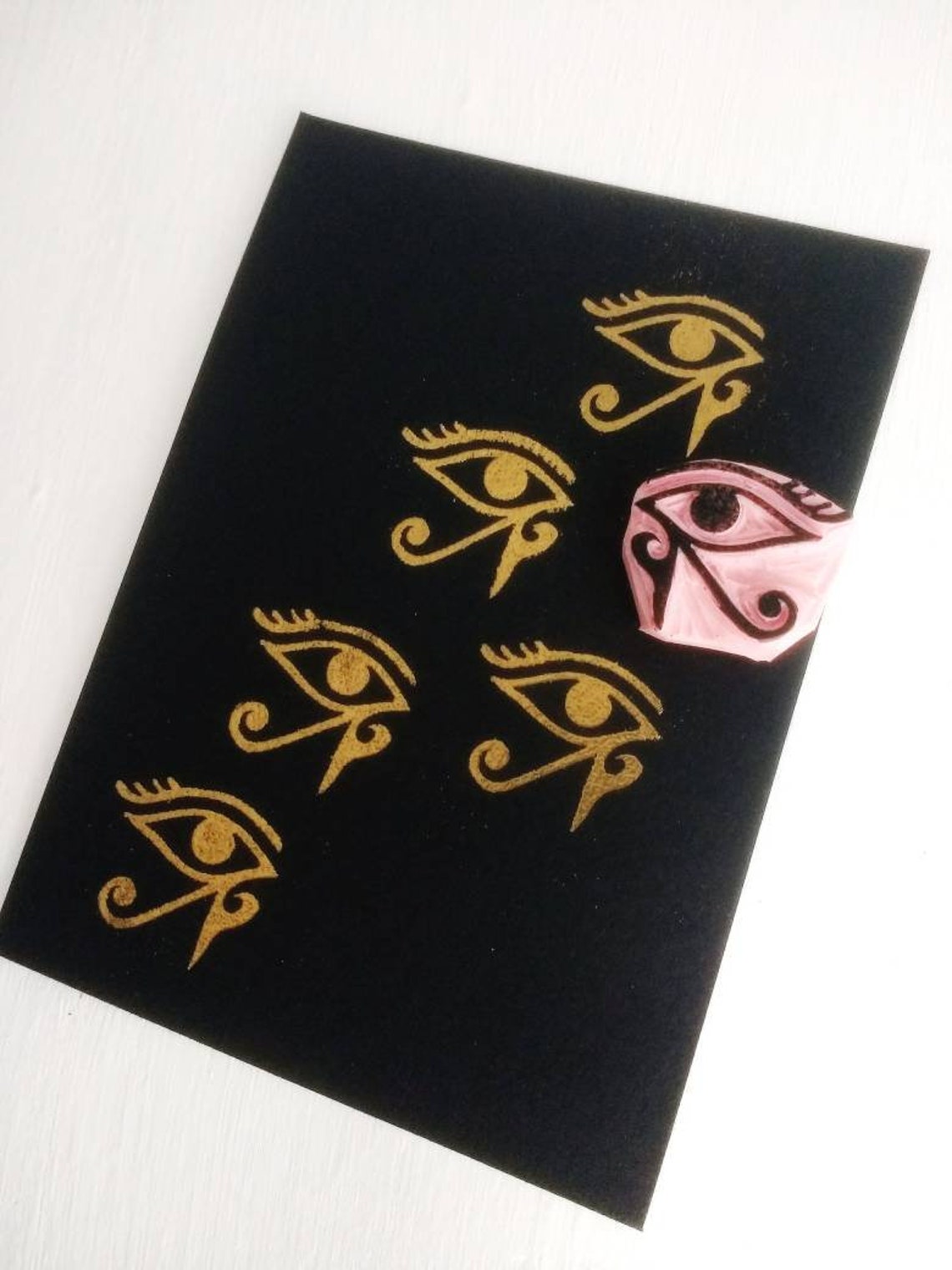 Eye of Horus Rubber Stamp Egyptian Rubber Stamp Egyptian - Etsy