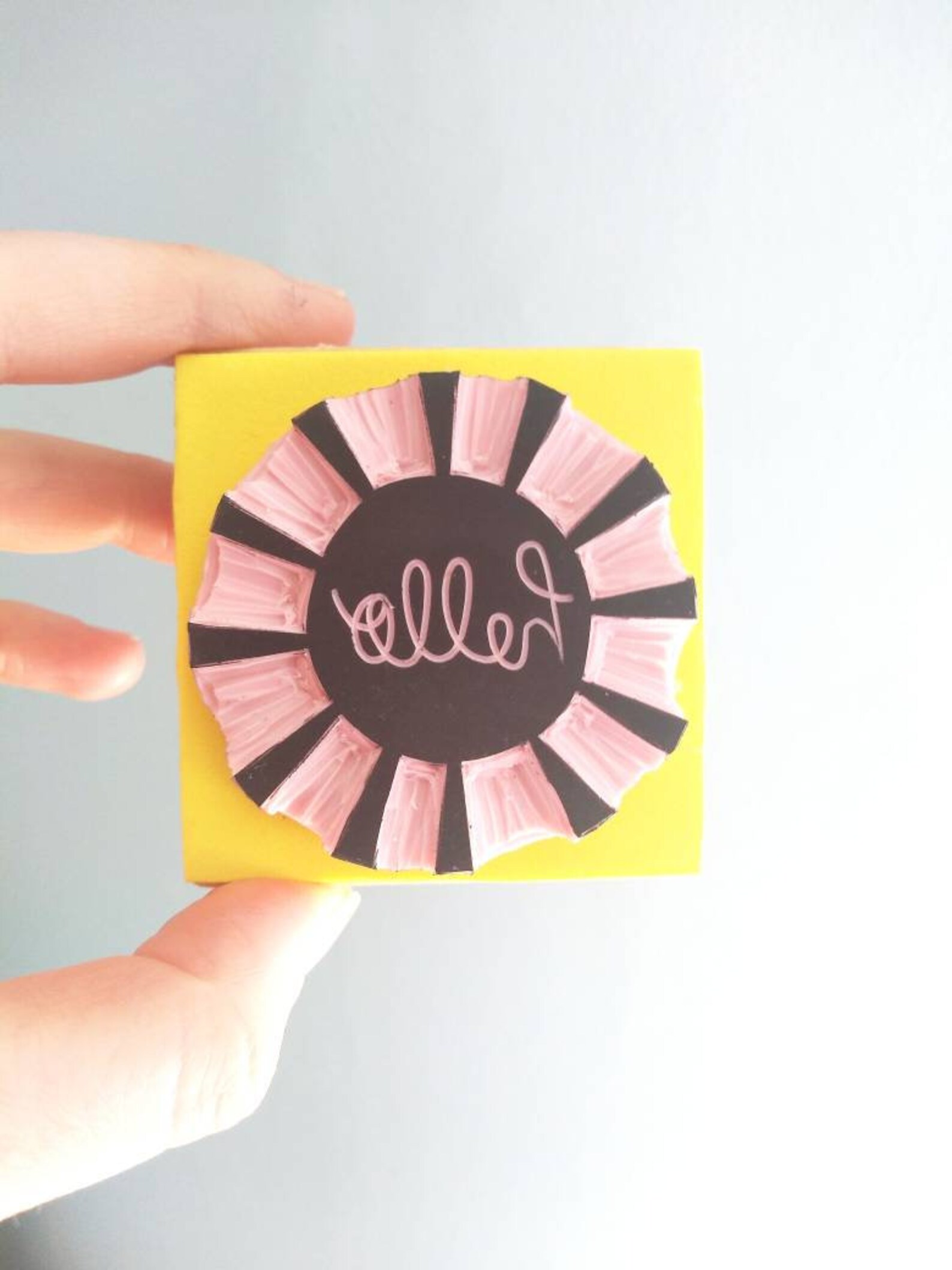 Sun Stamp Hello Stamp Sunshine Stamp Weather Stamp summer | Etsy