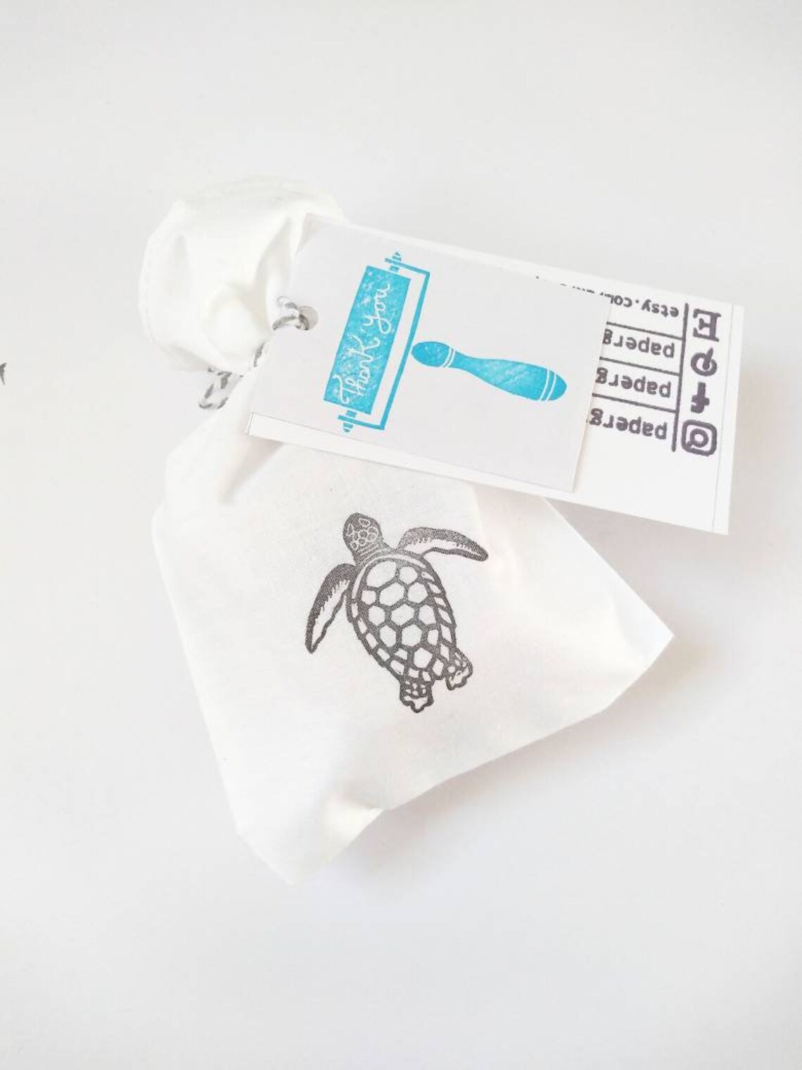 Turtle rubber stamp Tropical sea turtle stamp sealife stamp | Etsy