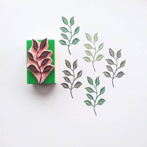 Autumn Leaf Stamp Set Fall Decor Autumn Wedding Decor Leaf - Etsy UK