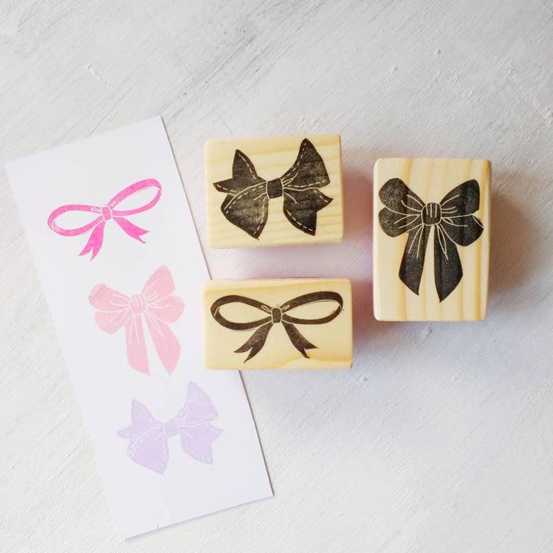 Ribbon Stamp - Etsy