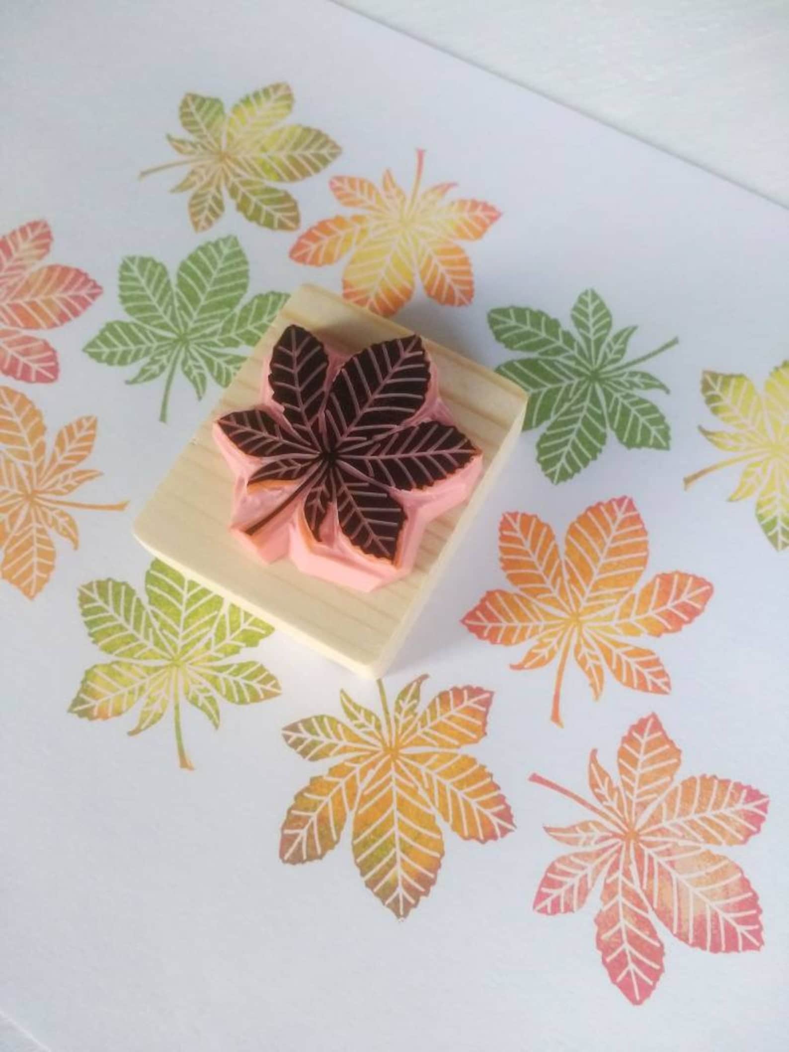 Autumn Leaf Stamp Fall Wedding Decor Fall Decor Autumn - Etsy