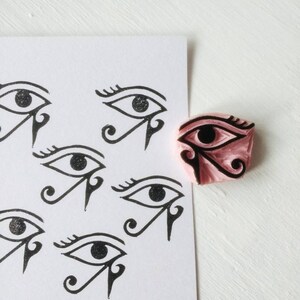 Eye of Horus Rubber Stamp, Egyptian Rubber Stamp, Egyptian Symbol Stamp ...