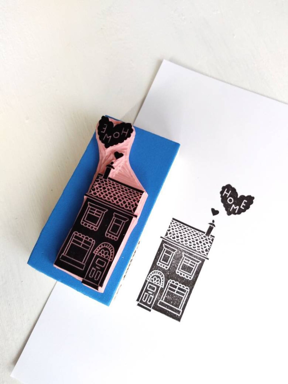 New Home Stamp House Stamp House Warming Stamp Moving - Etsy