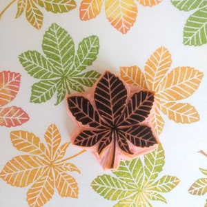 Autumn Leaf Stamp, Fall Wedding Decor, Fall Decor, Autumn Crafts - Etsy