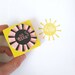 Sun Stamp, Hello Stamp, Sunshine Stamp, Weather Stamp, Summer Stamp ...