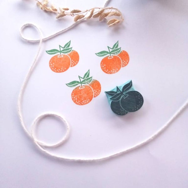 Fruit Rubber Stamp - Etsy