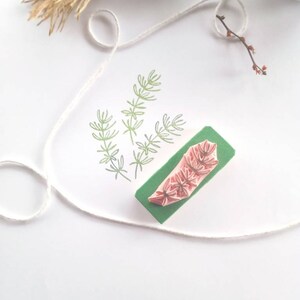 Thyme Herb Rubber Stamp. - Etsy