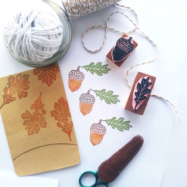 Leaf Stamp - Etsy