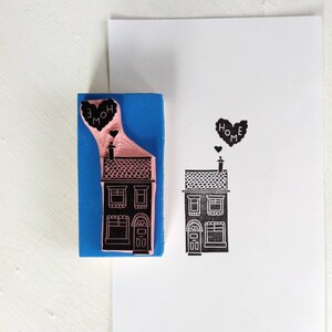 New Home Stamp House Stamp House Warming Stamp, Moving Stamp Moving ...